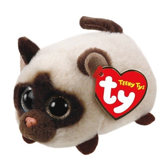 Ty Teeny Ty's Siamees katje "Kimi" 10 cm mini knuffel - DSRV :: Because ...