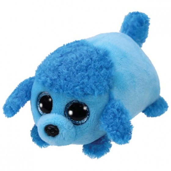 Ty Teeny Ty's blauwe poedeltje " Lexi " 10 cm mini knuffel - DSRV ...